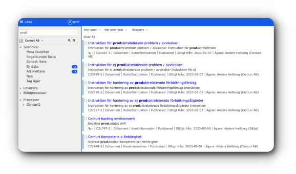 Hälso- och sjukvård | Centuri